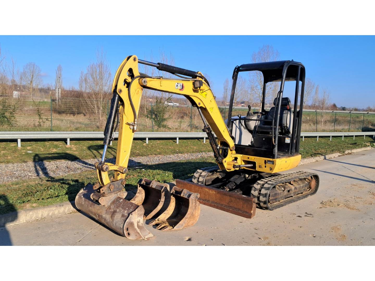 CAT 302.7D CR - Bergerat USED
